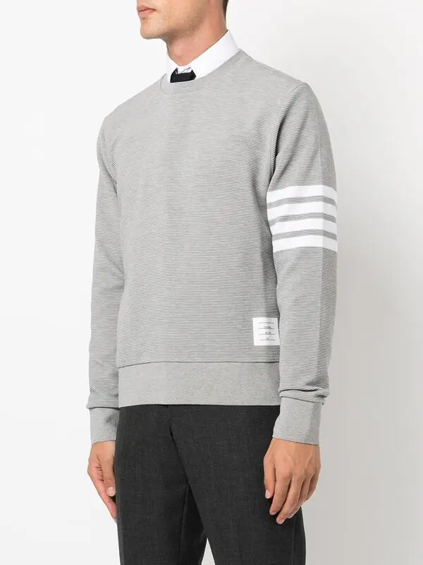 Thom Browne 4-bar Stripe Sleeve Sweatshirt