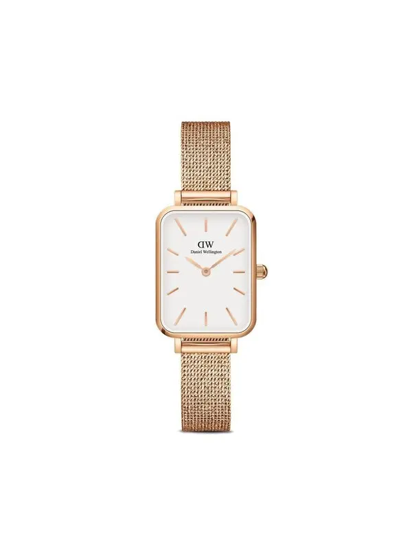 DANIEL WELLINGTON Quadro Pressed Melrose 20x26mm - White