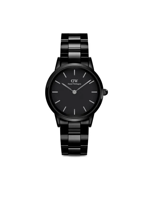 DANIEL WELLINGTON Iconic Link Ceramic 28mm Watch - Black