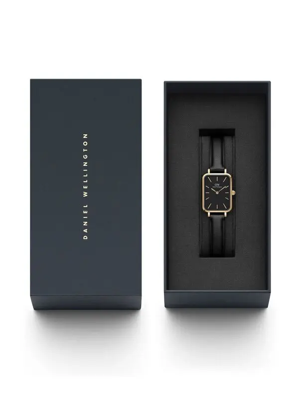 DANIEL WELLINGTON Quadro Pressed Sheffield 20x26mm - Black