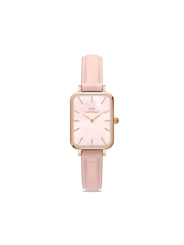 DANIEL WELLINGTON Quadro Pressed Rouge 20x26mm - Pink