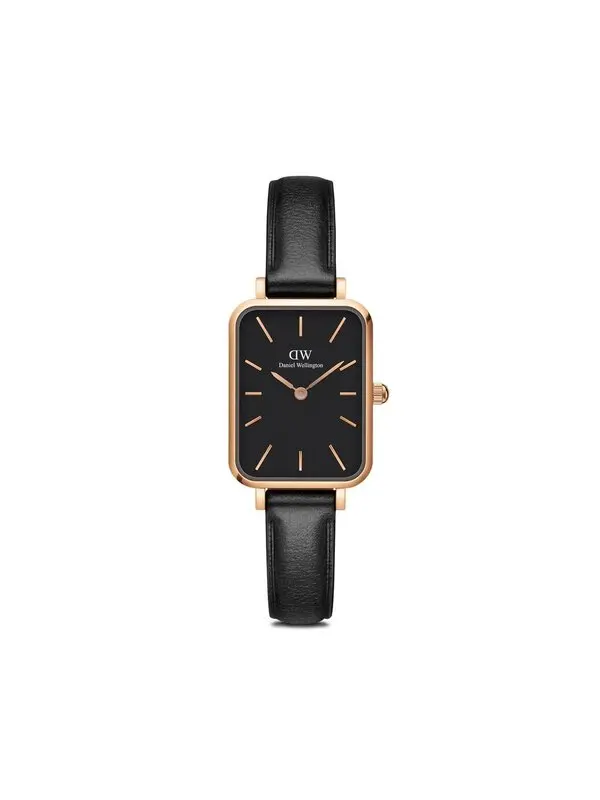 DANIEL WELLINGTON Quadro Pressed Sheffield 20x26mm - Black