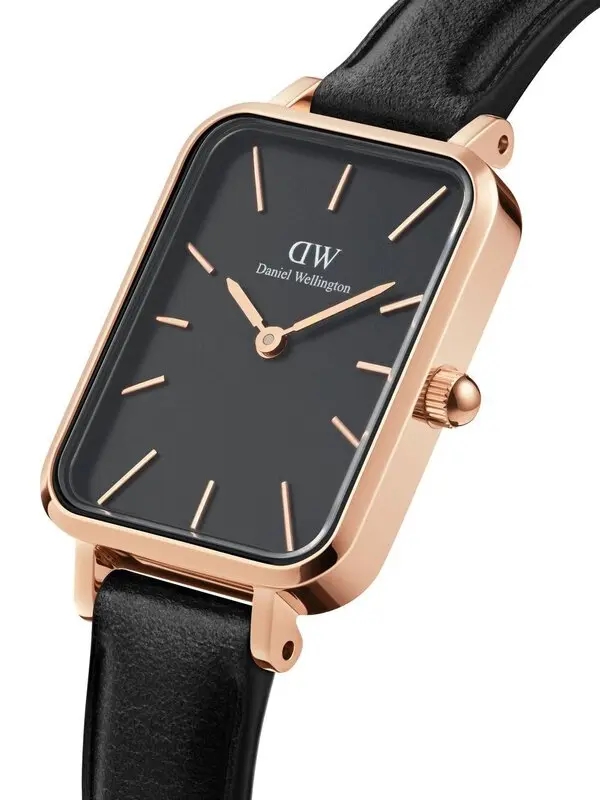 DANIEL WELLINGTON Quadro Pressed Sheffield 20x26mm - Black