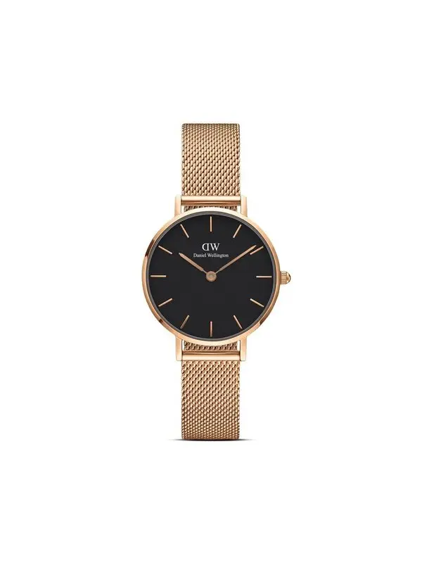 DANIEL WELLINGTON Petite Melrose 28mm - Black