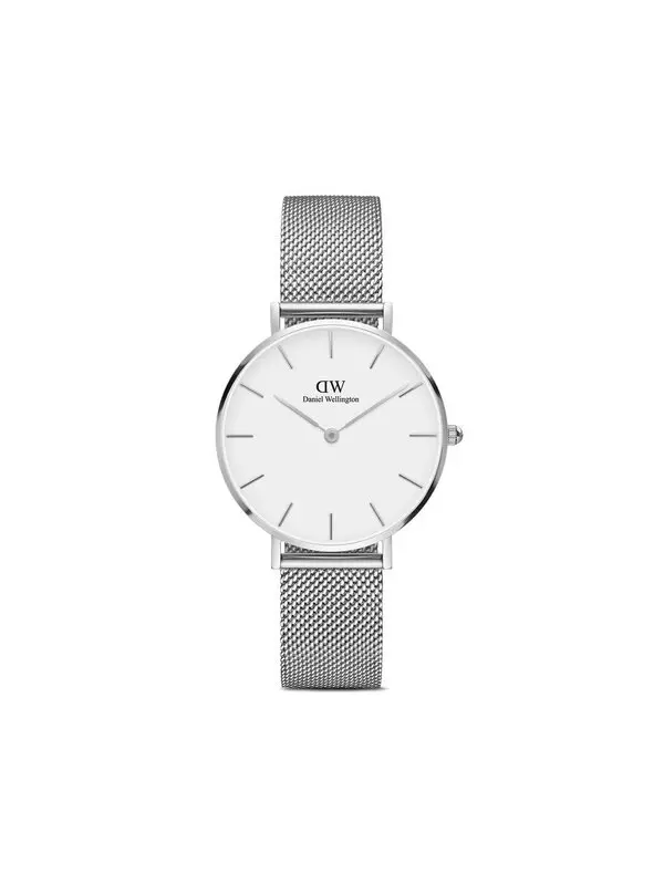 DANIEL WELLINGTON Petite Sterling 32mm - White