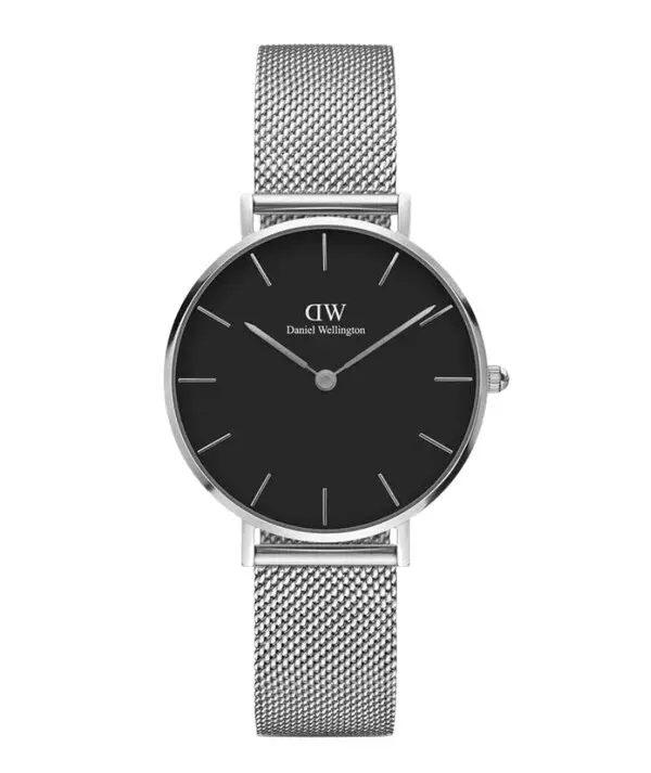 DANIEL WELLINGTON Petite Sterling 32mm Watch - Black