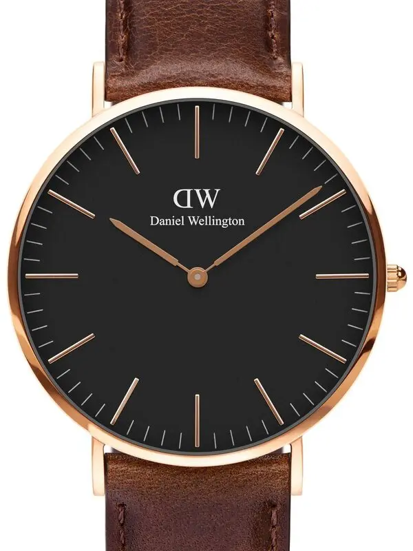 DANIEL WELLINGTON 40mm Briston Watch - Black