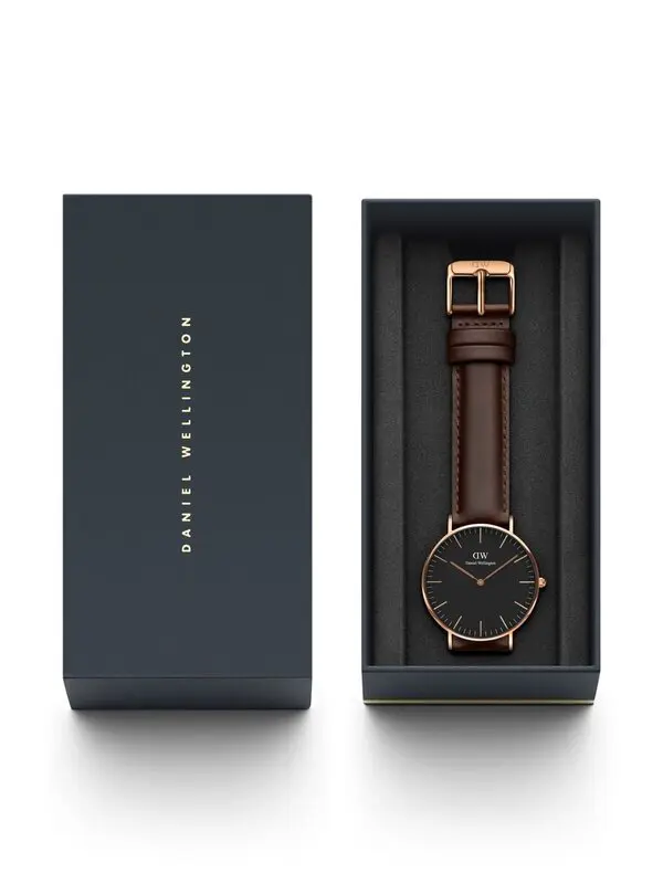 DANIEL WELLINGTON 40mm Briston Watch - Black