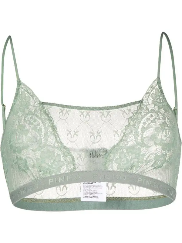 Pinko Lace Logo-underband Bra