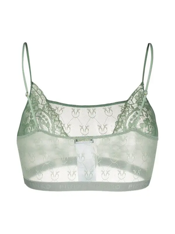 Pinko Lace Logo-underband Bra