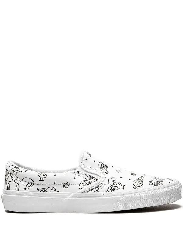 VANS Classic Slip-on Ufo U-paint Sneakers - White