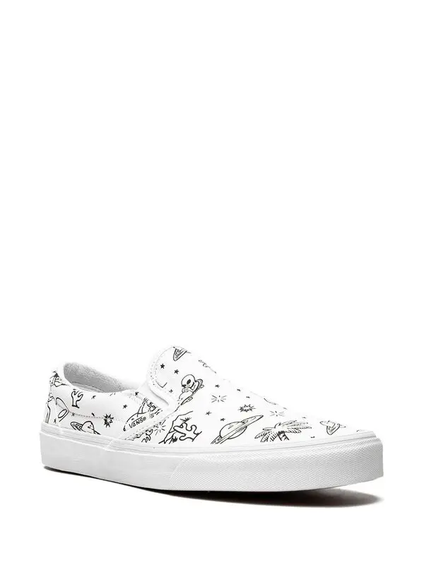 VANS Classic Slip-on Ufo U-paint Sneakers - White