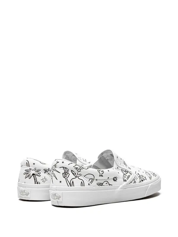 VANS Classic Slip-on Ufo U-paint Sneakers - White