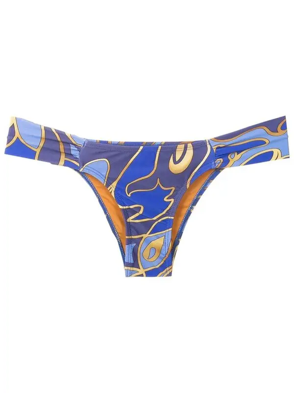 LYGIA & NANNY Ritz Bikini Bottom - Blue