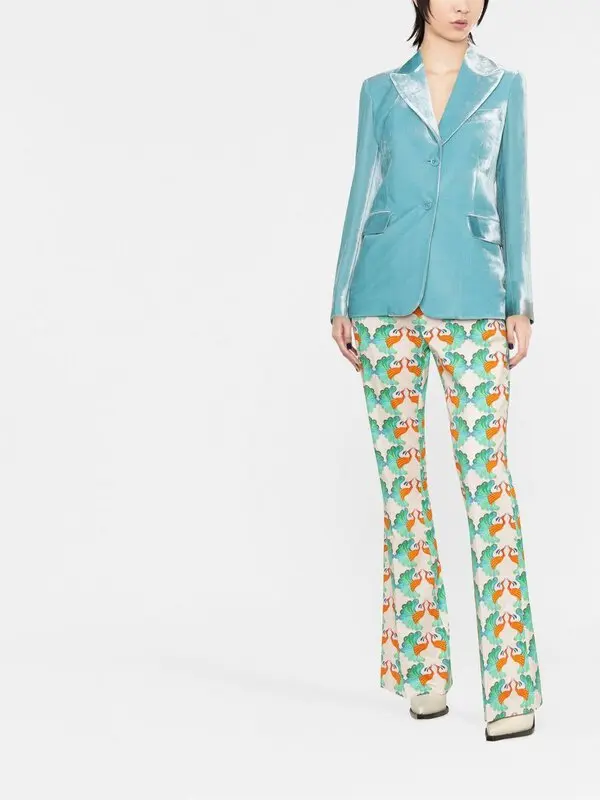 Moschino Peak-lapel Single-breasted Blazer