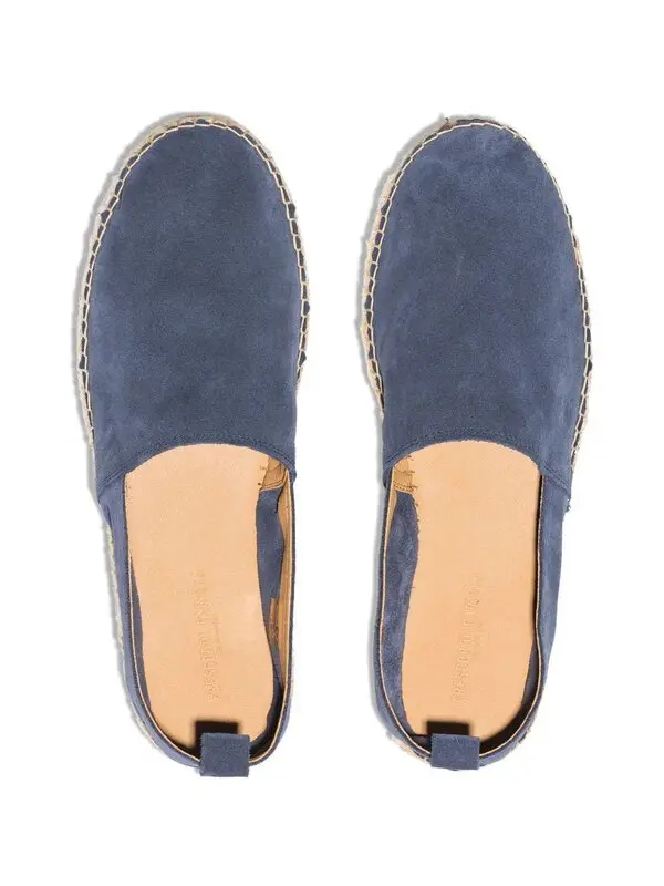 Frescobol Carioca Helio Suede Espadrilles - Blue