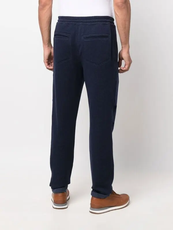 Brunello Cucinelli Drawstring-waist Cashmere Straight-leg Trousers