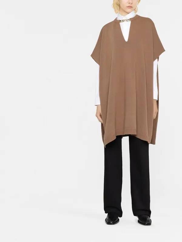 Valentino Garavani Vlogo Chain Cape