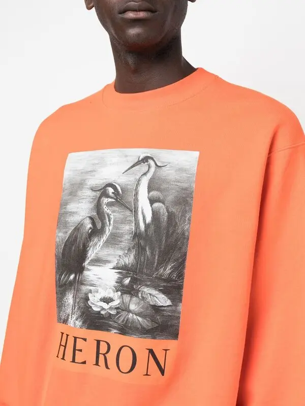 Heron Preston Logo-print Long-sleeved Jumper