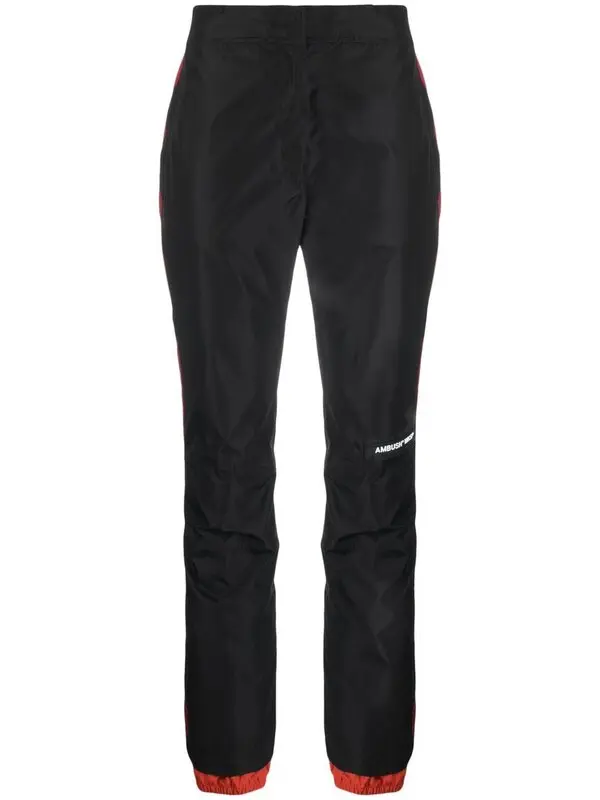 AMBUSH Contrast-trim Logo-panel Trousers