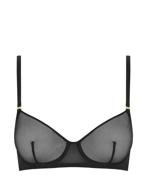 MAISON CLOSE Corps À Corps Wire Bra - Black