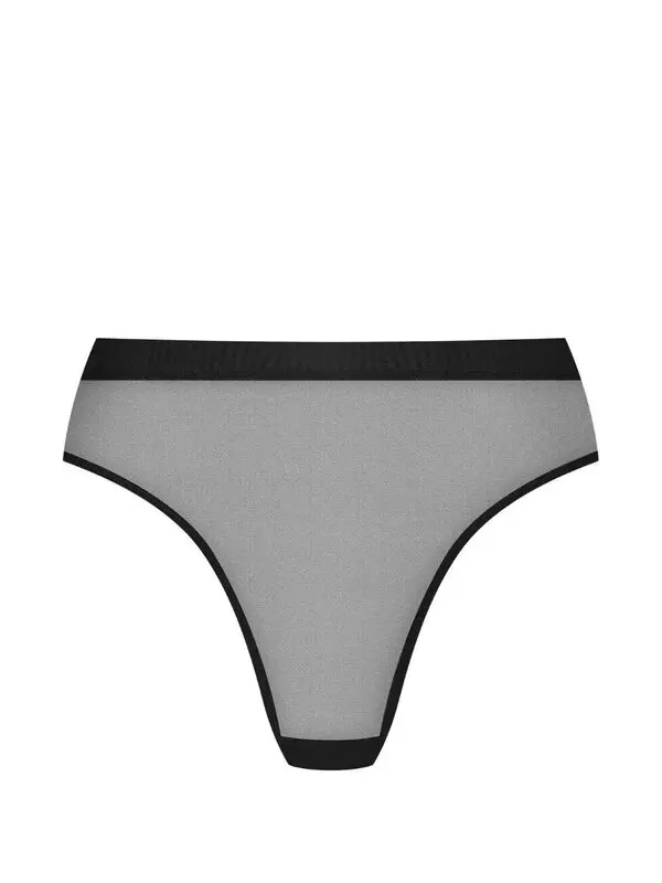MAISON CLOSE Corps À Corps Thong - Black