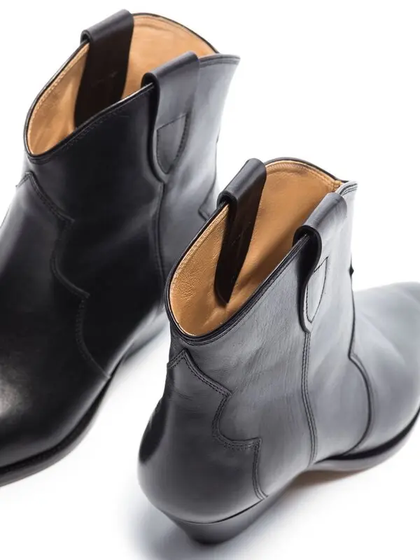 Isabel Marant Étoile Polished-finish Pointed-toe Boots