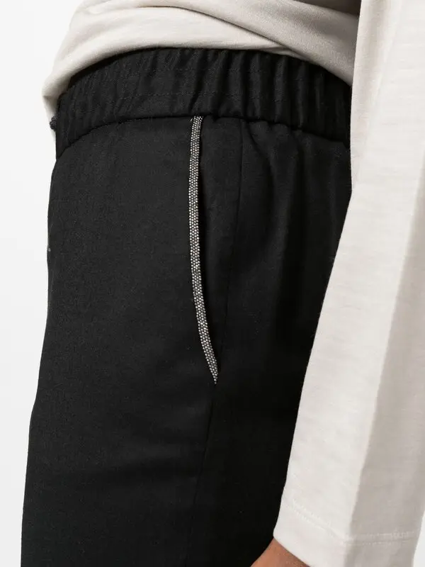 Fabiana Filippi Bead-detail Slim Trousers