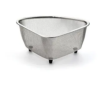 RSVP In-sink Mesh Corner Basket - One-color