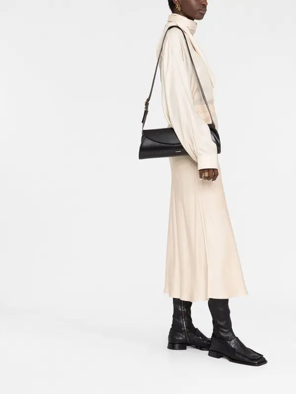 JIL SANDER Cannolo Medium Tote Bag
