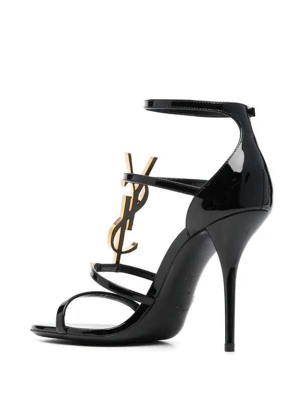 Saint Laurent 100mm Cassandra Open-toe Sandals