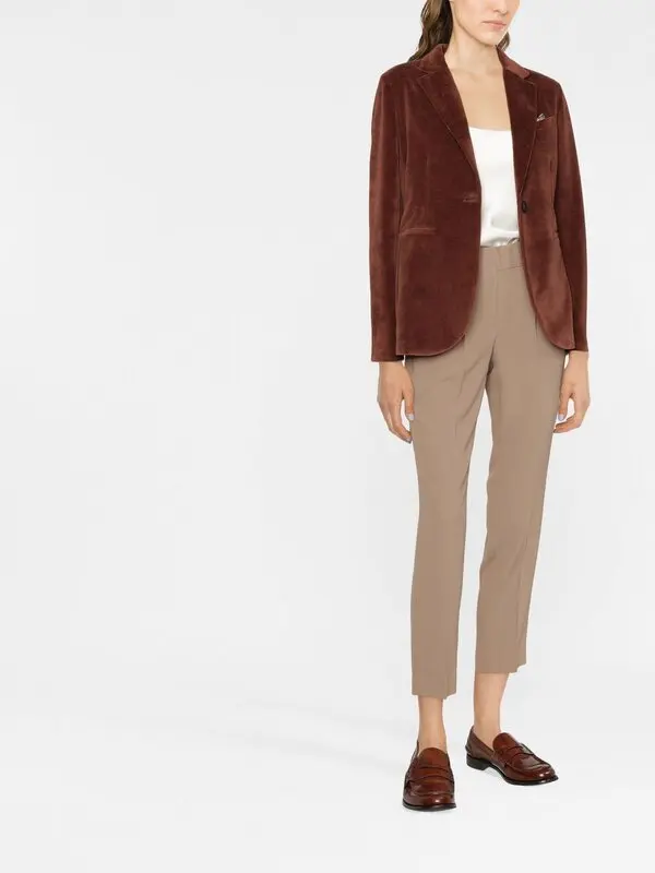 Brunello Cucinelli Cropped Tailored Trousers