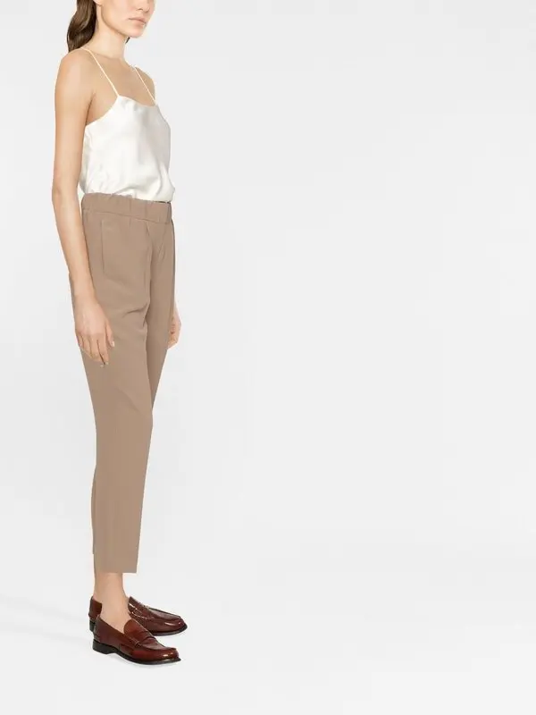 Brunello Cucinelli Cropped Tailored Trousers