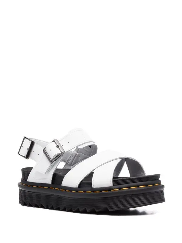 Dr. Martens Voss Ii Leather Sandals - White