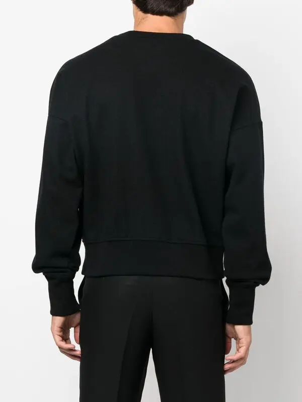 Alexander McQueen Logo-patch Wool Sweatshirt