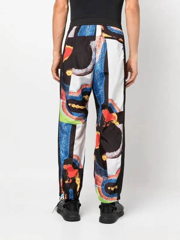 AMBUSH Abstract-pattern Paneled Track Pants
