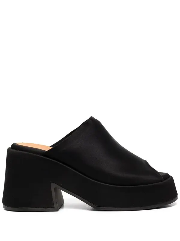 GANNI Platform Chunky Mules