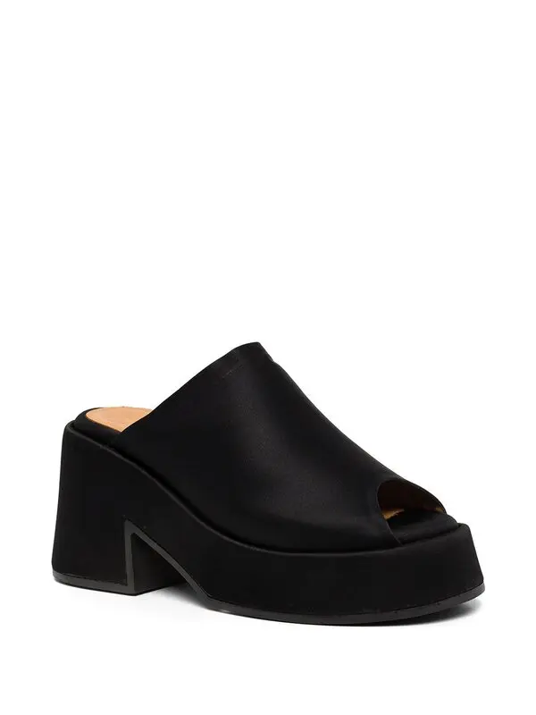 GANNI Platform Chunky Mules