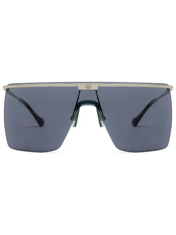 Gucci Square-frame Sunglasses - Silver