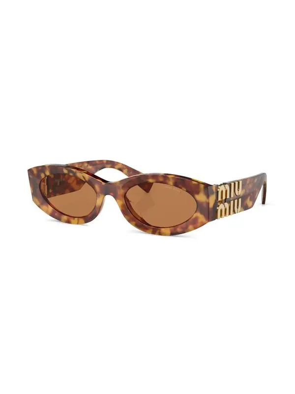 Miu Miu Tortoiseshell Cat-eye Sunglasses