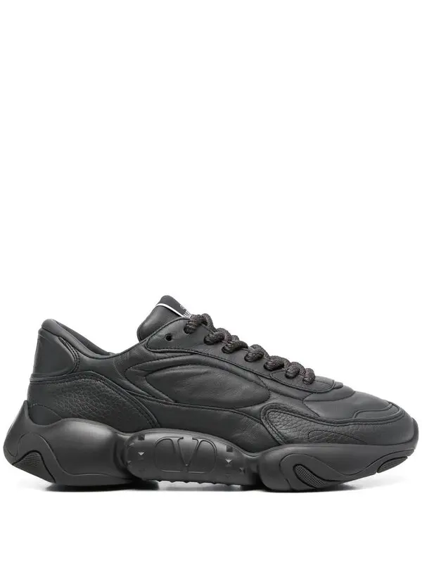 Valentino Garavani Bubbleback Low-top Sneakers - Black