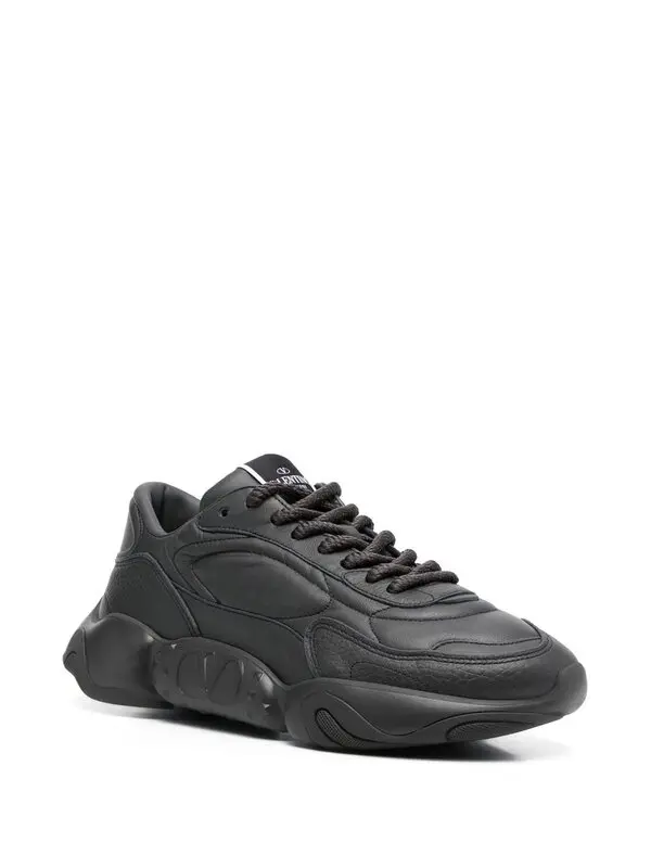 Valentino Garavani Bubbleback Low-top Sneakers - Black