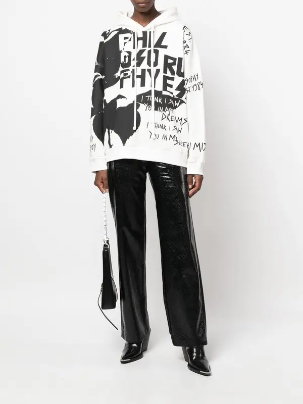 Philosophy Di Lorenzo Serafini Graphic Print Hoodie