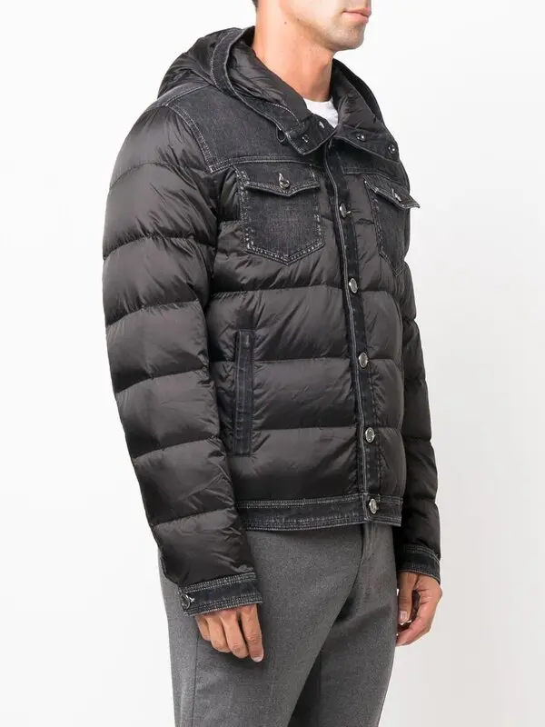 MOORER Button-up Padded Jacket