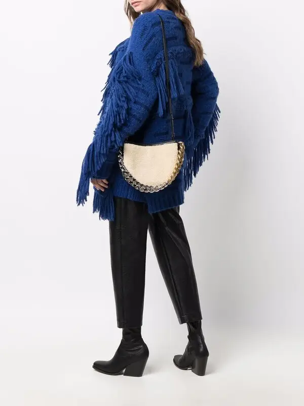 Stella McCartney Frayme Faux-shearling Bag