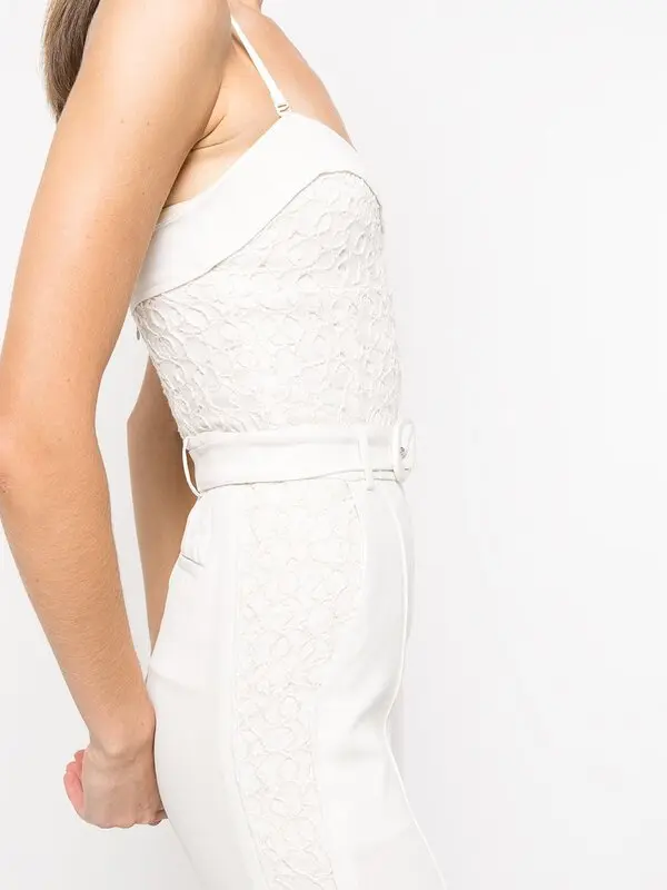 Simkhai Zaid Lace-detail Jumpsuit