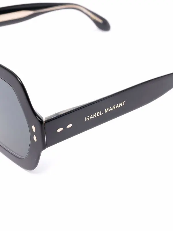 Isabel Marant Hexagonal Sunglasses