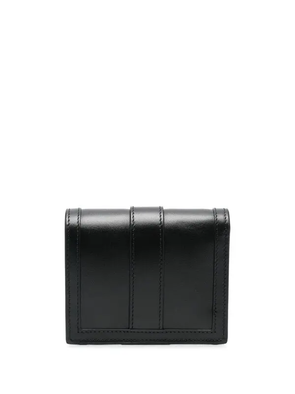 Versace Greca Goddess Chain Wallet - Black