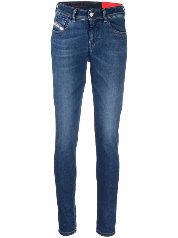DIESEL® Slandy 09c21 Skinny Jeans - Blue