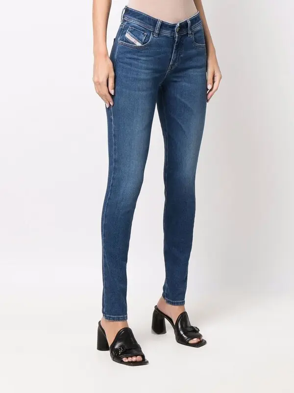 DIESEL® Slandy 09c21 Skinny Jeans - Blue